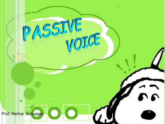 Passive voice spanish presentation | PPSX