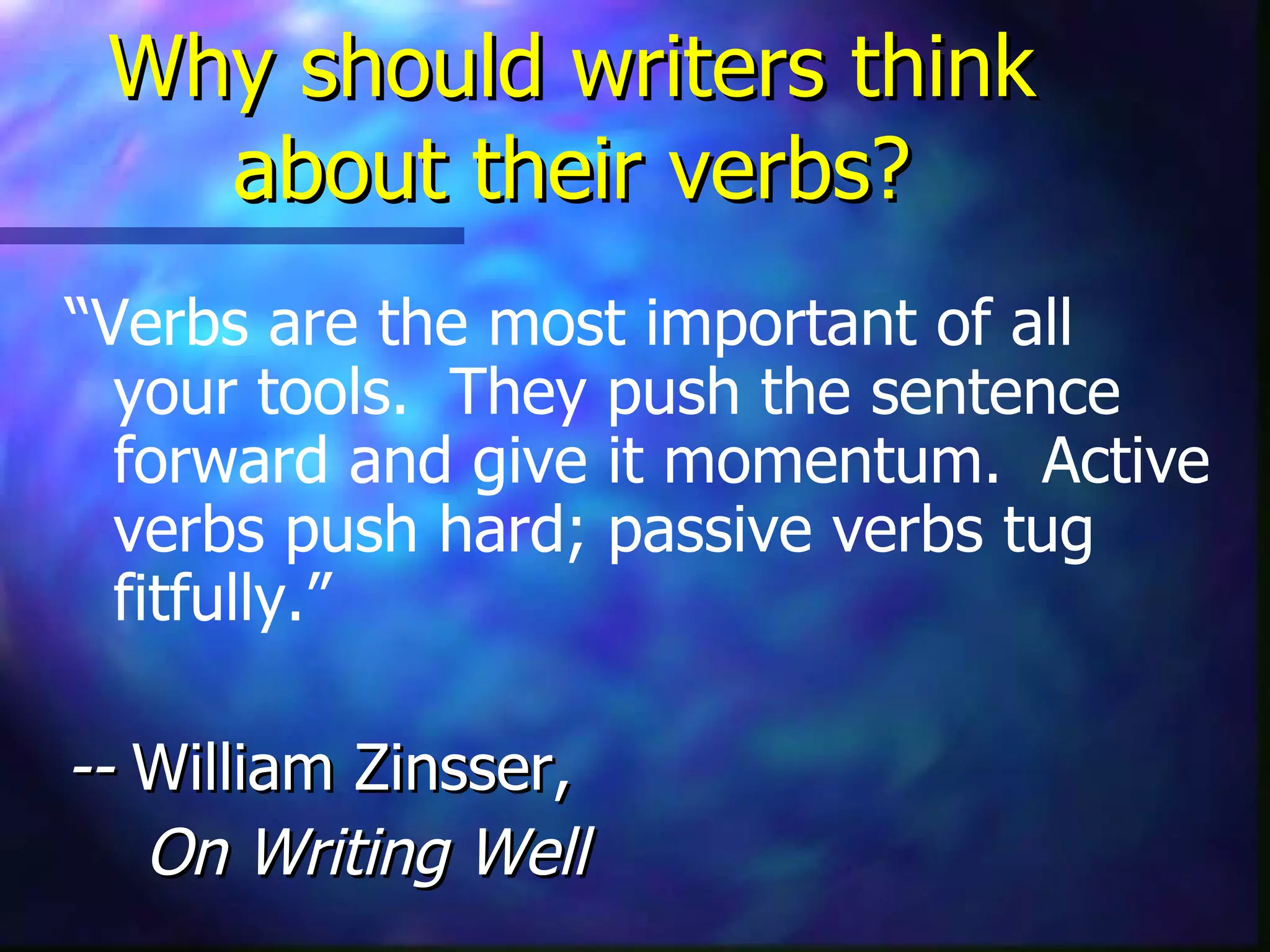 Passive vs. Active Voice | PPT