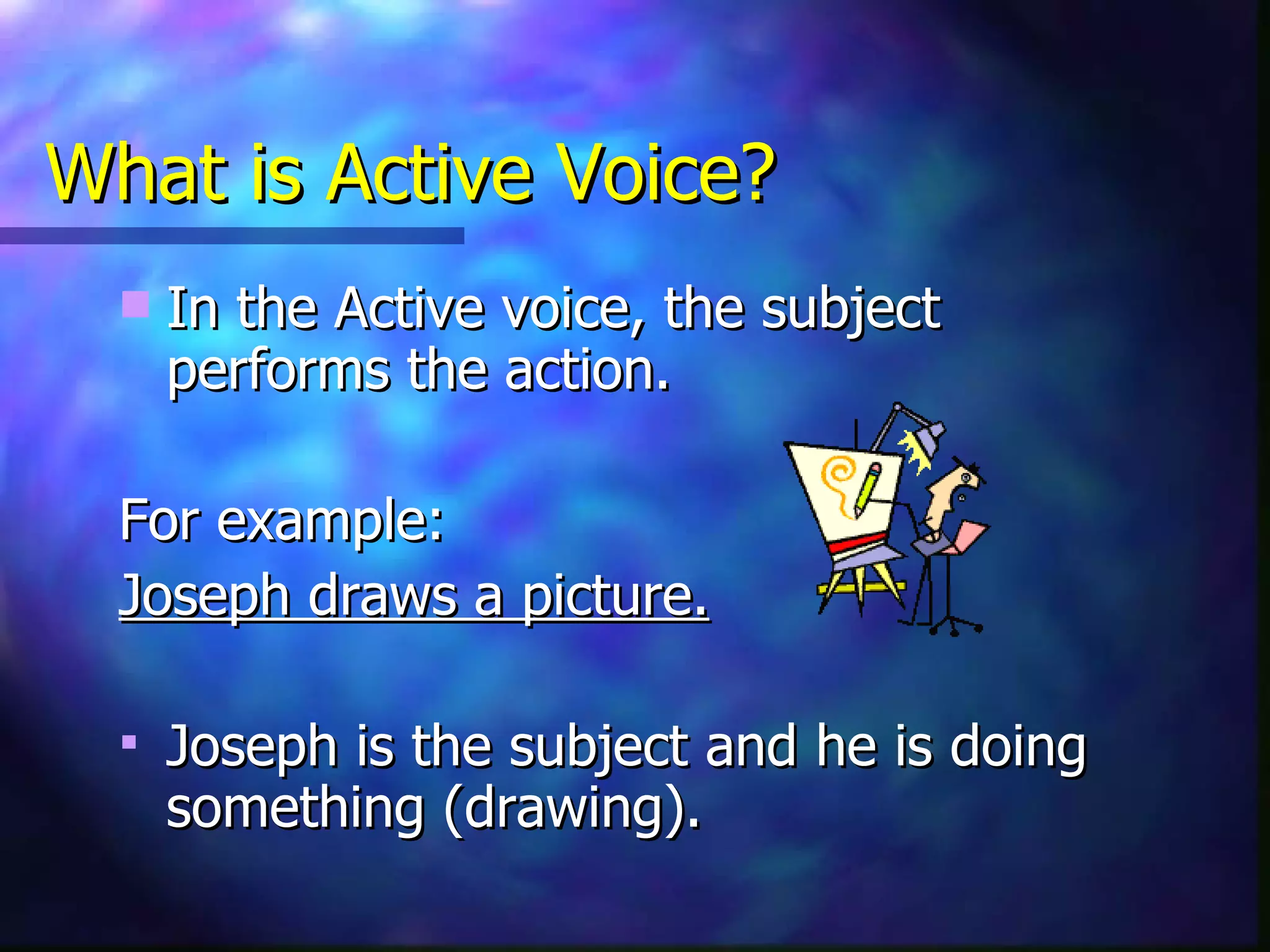 Passive vs. Active Voice | PPT
