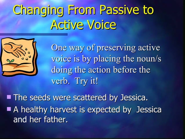 Passive vs. Active Voice | PPT