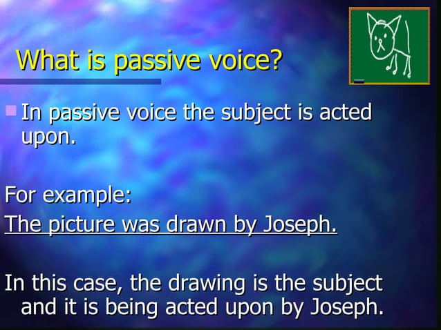 Passive vs. Active Voice | PPT