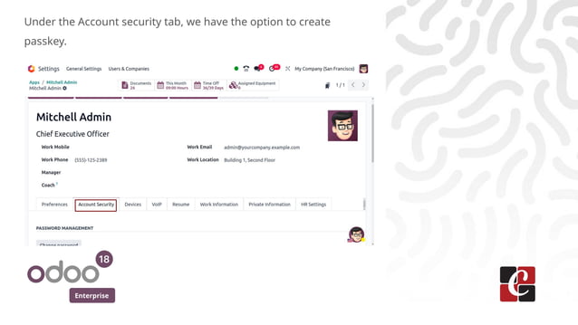 Passkey Authentication in Odoo 18 - Odoo 18 Slides | PPTX | Operating Systems | Computer ...