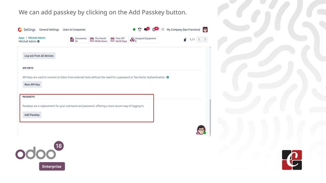 Passkey Authentication in Odoo 18 - Odoo 18 Slides | PPTX | Operating Systems | Computer ...