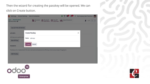 Passkey Authentication in Odoo 18 - Odoo 18 Slides | PPTX | Operating Systems | Computer ...