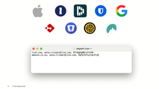 Passkey Providers and Enabling Portability: FIDO Paris Seminar.pptx