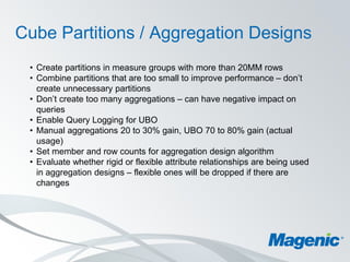 SSAS Design & Incremental Processing - PASSMN May 2010 | PPT