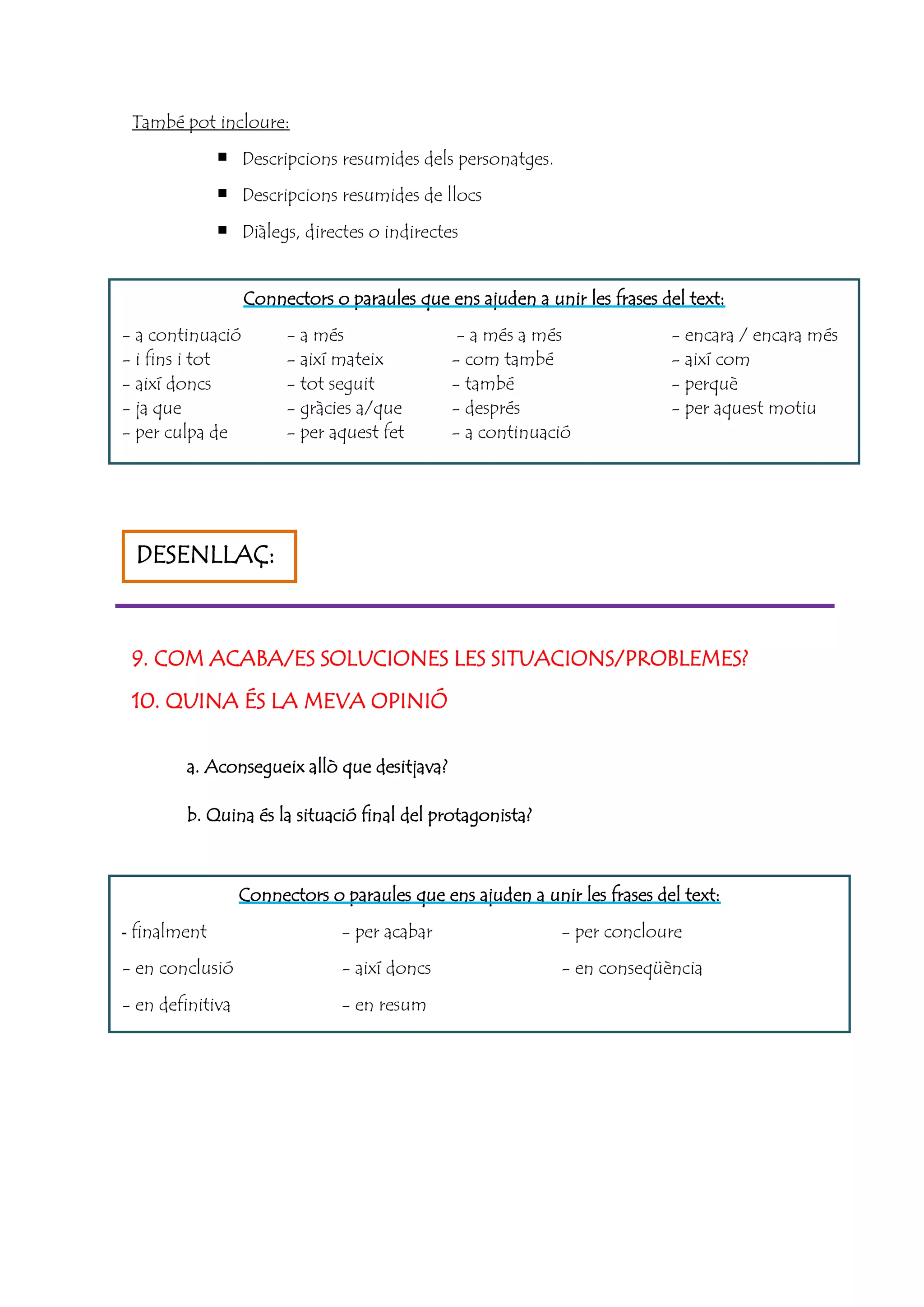 Passos expressió escrita | PDF