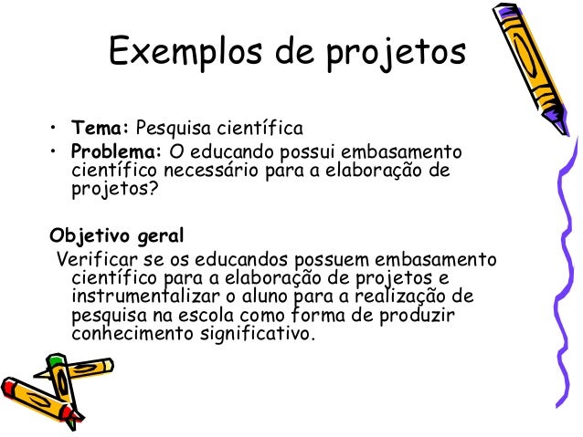 Passos para elaborar projeto Passos para elaborar projeto