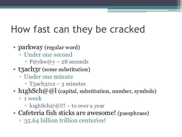 Passphrases presentation rev1