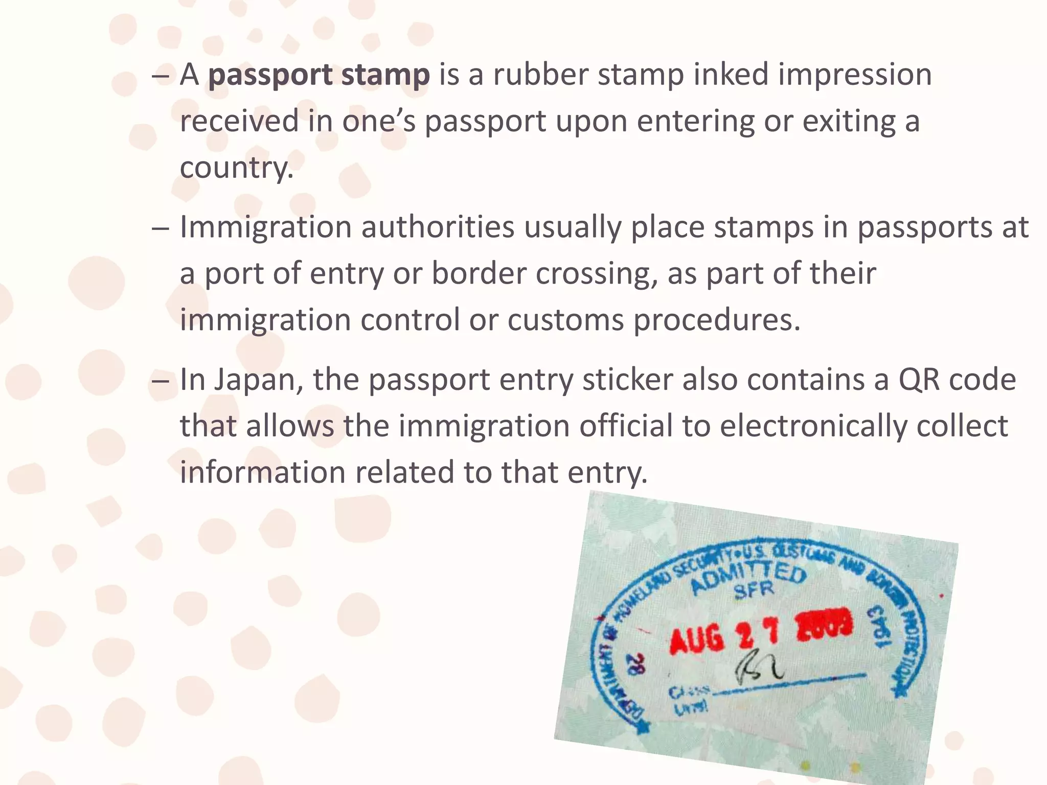 Comparative study of security features of passports of different ...