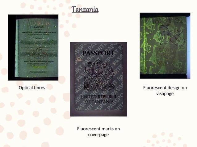 Comparative study of security features of passports of different ...