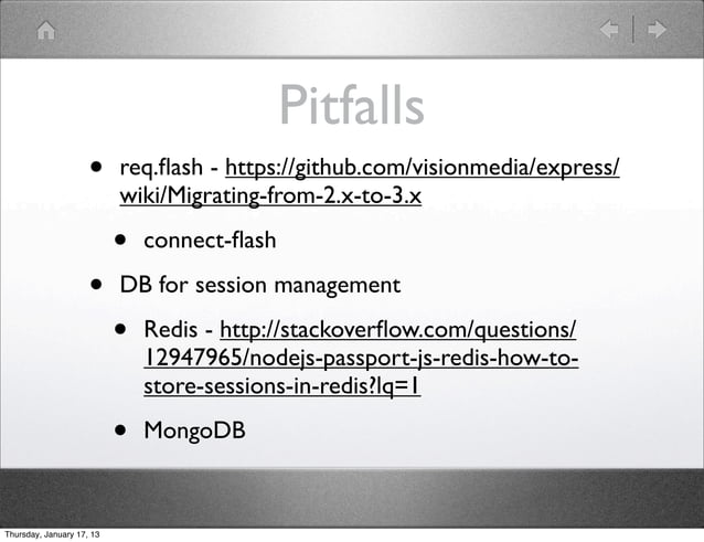 Passport Nodejs Lightening Talk | PPT Passport Nodejs Lightening Talk | PPT