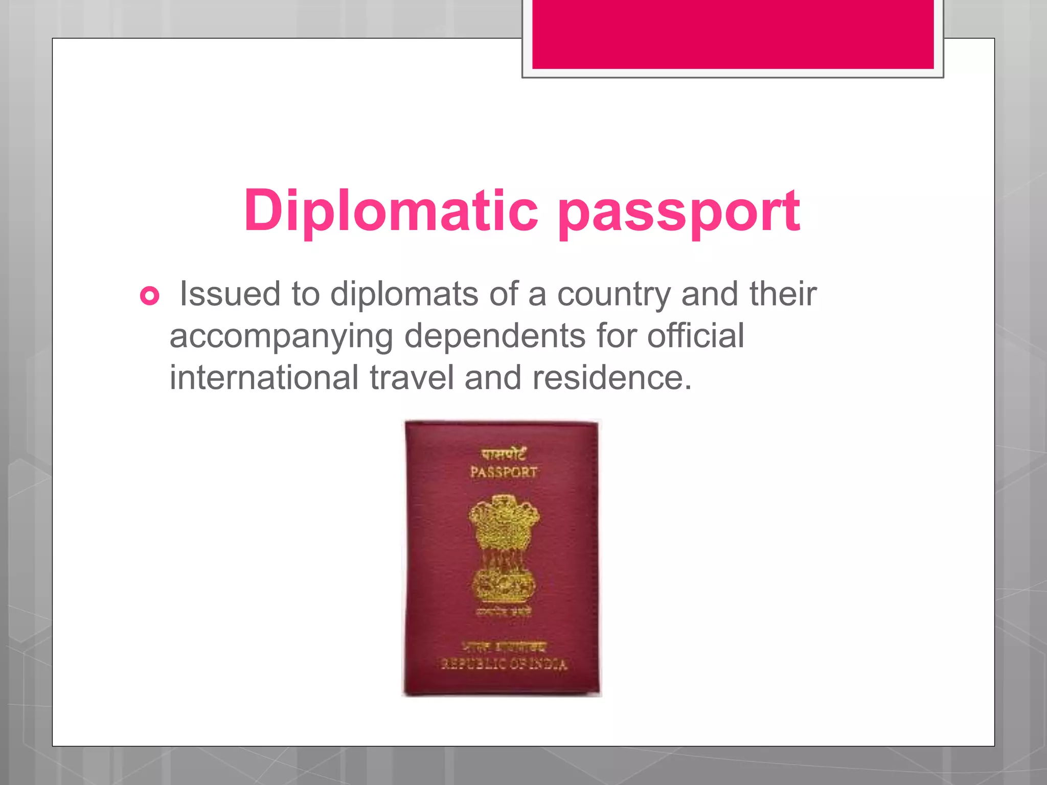 Passport & Visa | PPTX