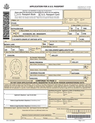 Passport applicationcomplete | PDF