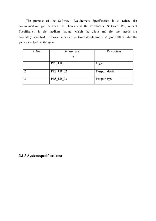 Passport automation system | DOCX | Computer Software and Applications | Computing