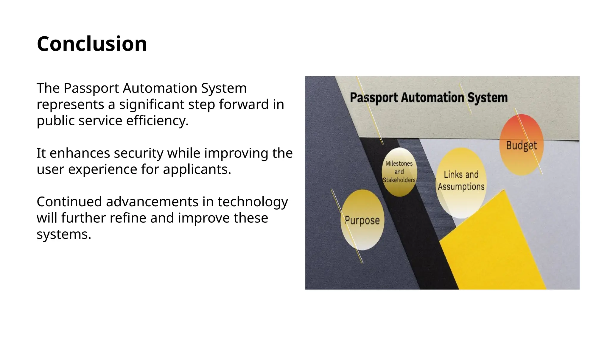 Passport Automation System Pptx In Database Management System Ppt