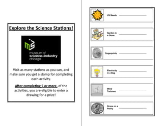 Family Science Night Passport | PDF