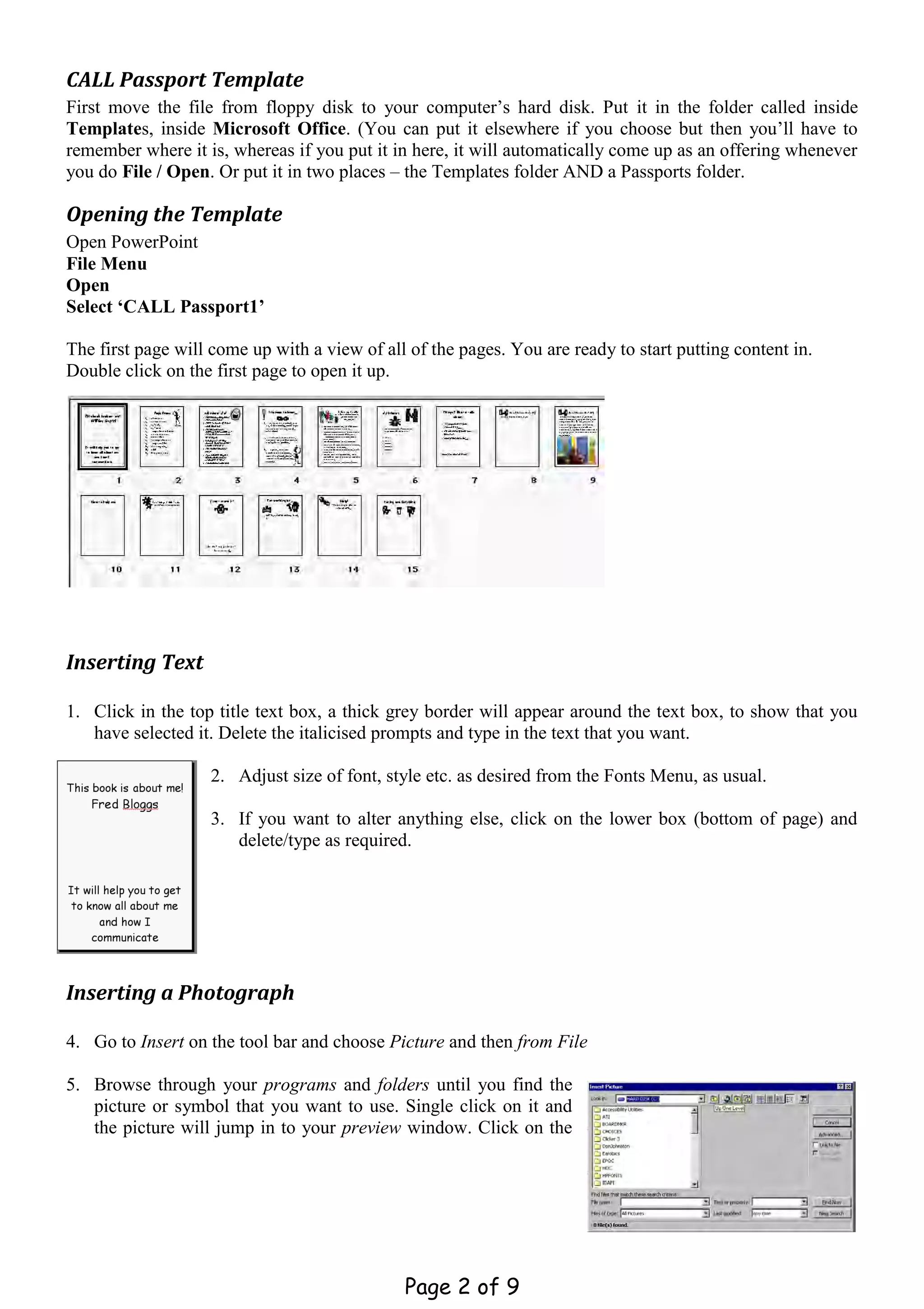 Passports in-microsoft-power point | PDF