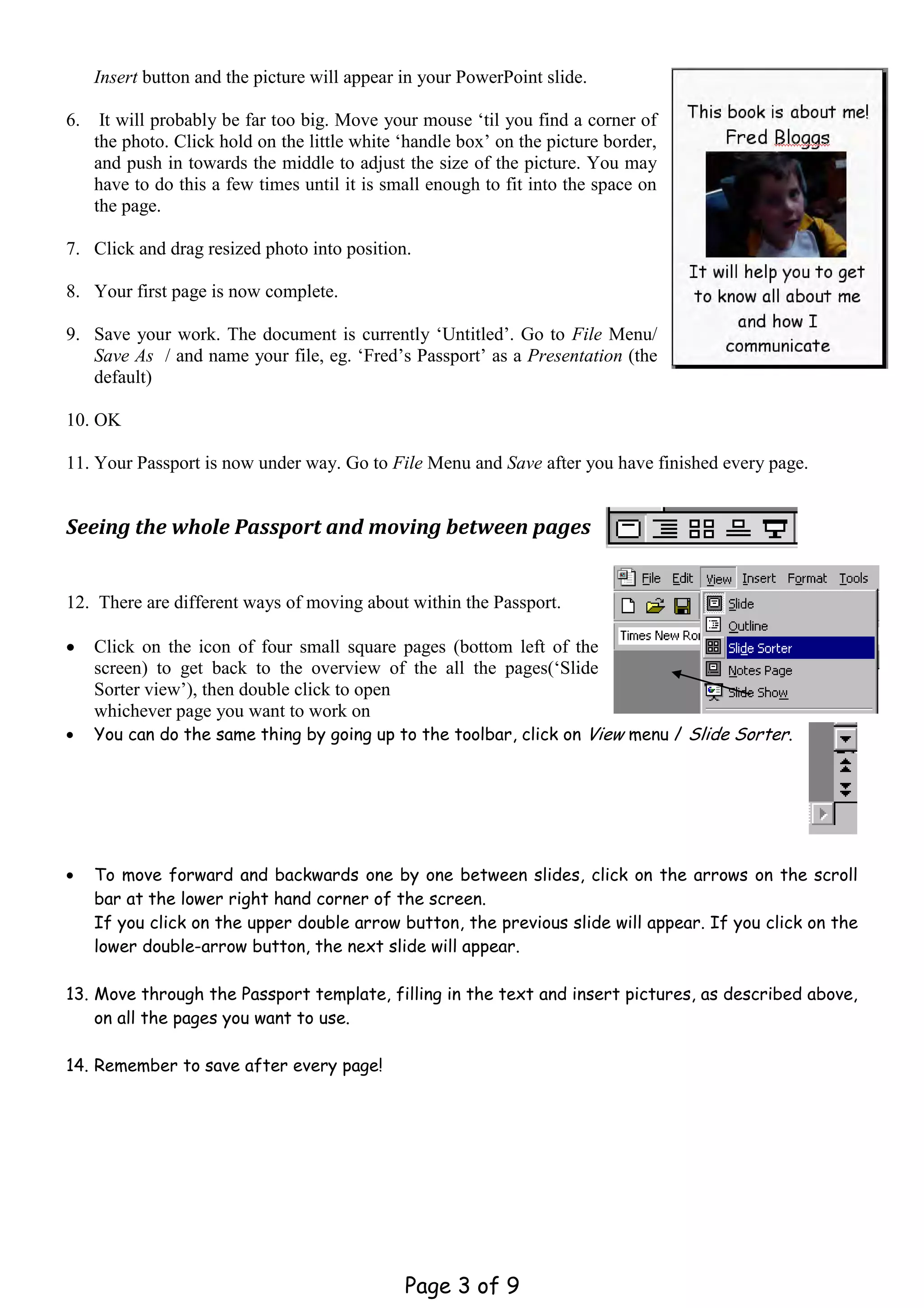 Passports in-microsoft-power point | PDF