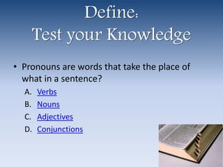 Passport to Pronouns | PPT