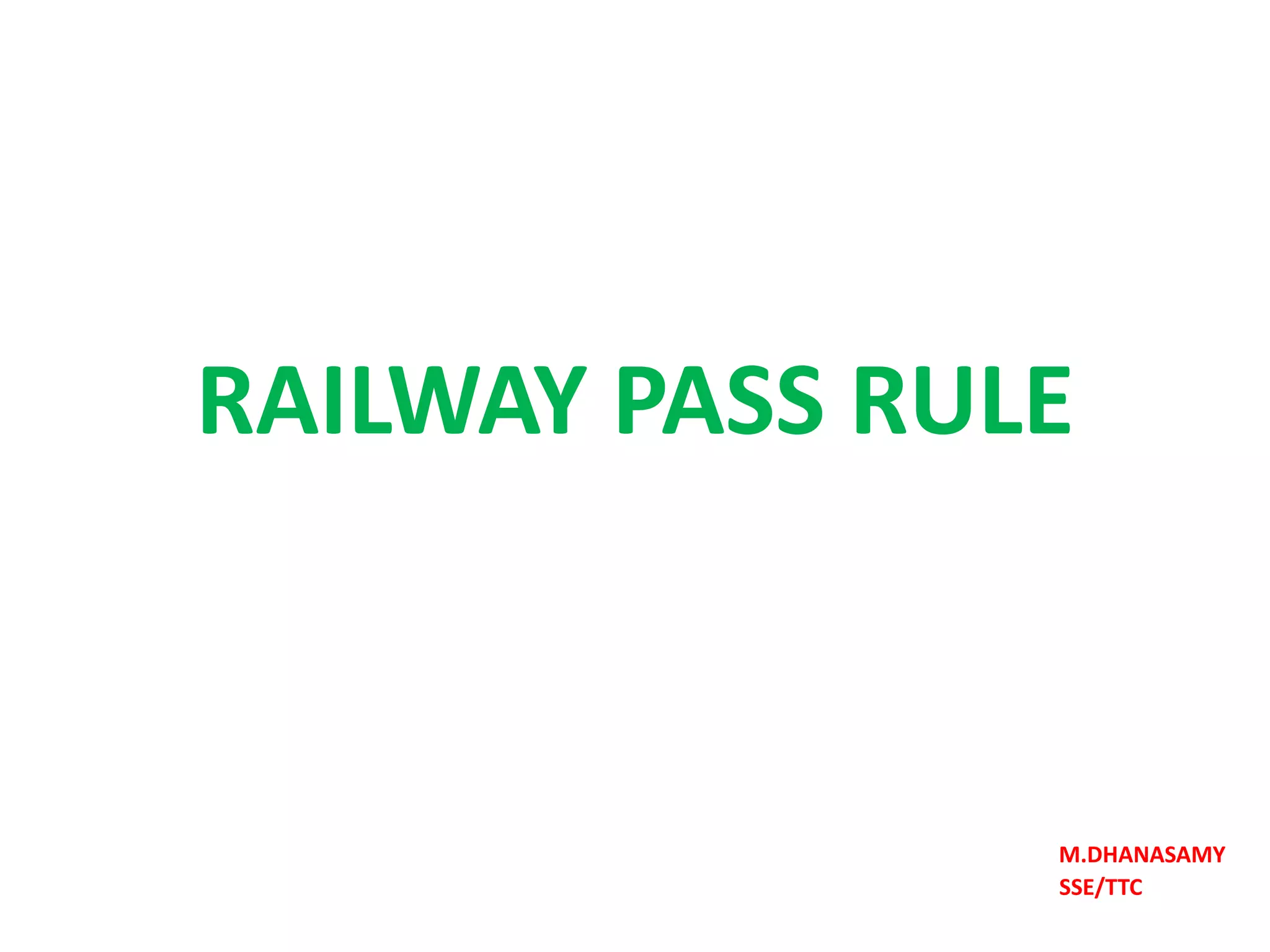 PASS RULE.pptx