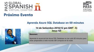 PASS Spanish Recomendaciones para entornos de SQL Server productivos | PPT