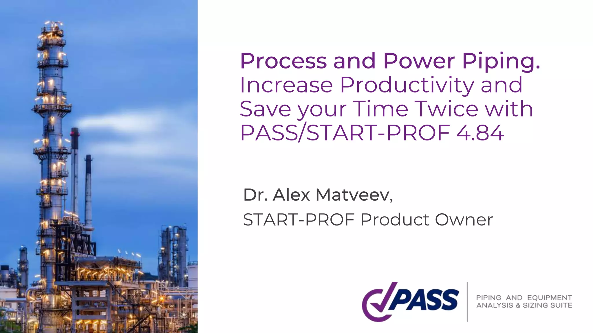 PASS/START-PROF capabilities for pipe stress analysis of power and process piping systems | PDF