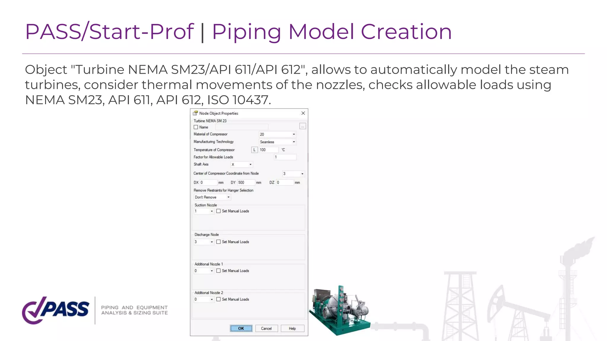 PASS/START-PROF capabilities for pipe stress analysis of power and ...