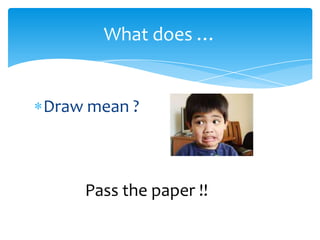 Pass the paper | PPTX