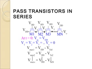 Pass transistor logic | PPT | Programming Languages | Computing