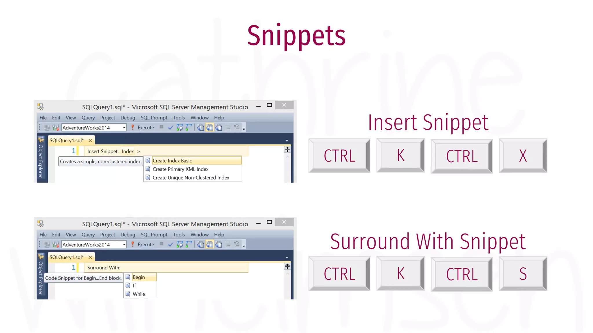Tools and Tips: From Accidental to Efficient Data Warehouse Developer ...