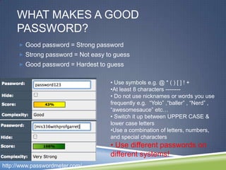 Good Password | PPT