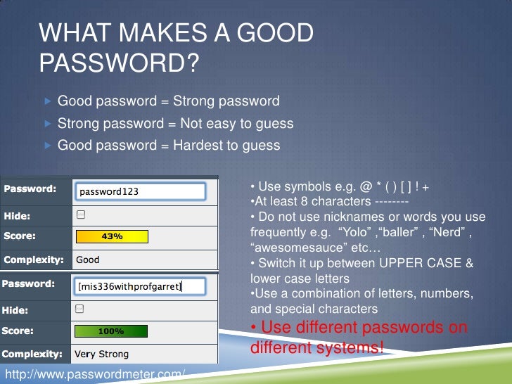 Good Password