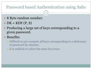 Password based cryptography | PPTX