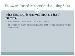 Password based cryptography | PPTX