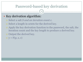 Password based cryptography | PPTX