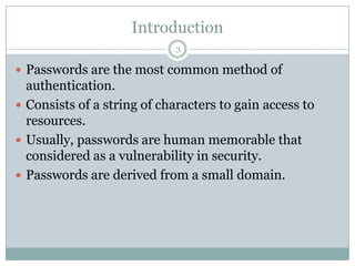 Password based cryptography | PPTX