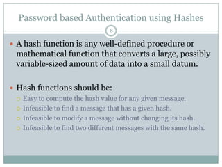 Password based cryptography | PPTX