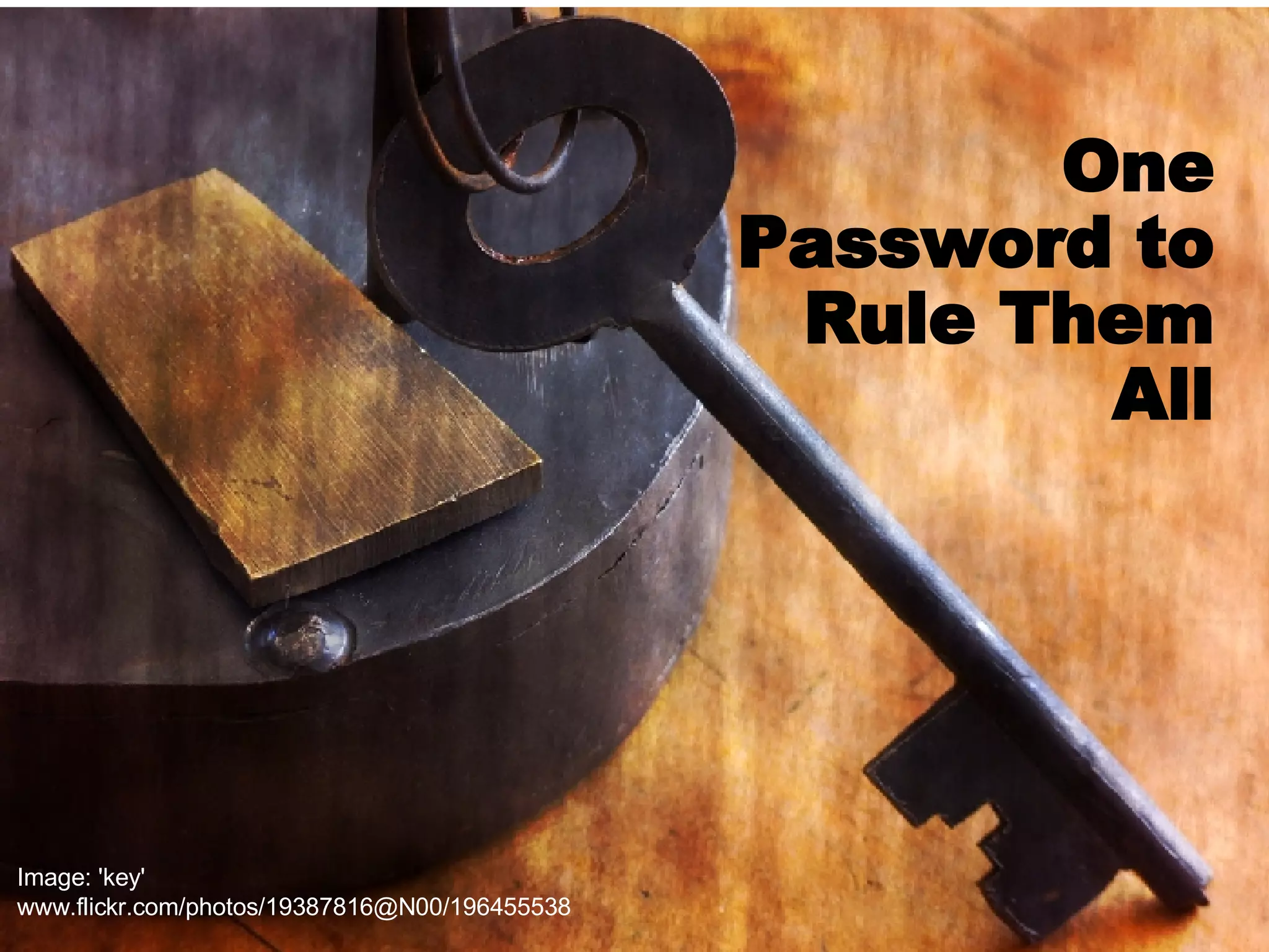 Password Keychains | PPT