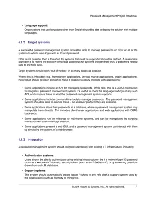 Password Management Project Roadmap | PDF | IT and Internet Support ...