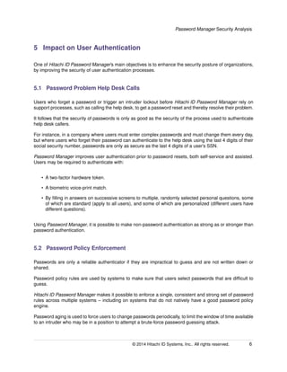 Hitachi ID Password Manager Security Analysis | PDF