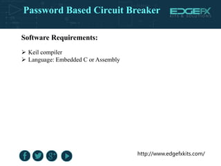 Password Based Circuit Breaker | PPTX