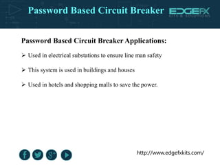 Password Based Circuit Breaker | PPTX