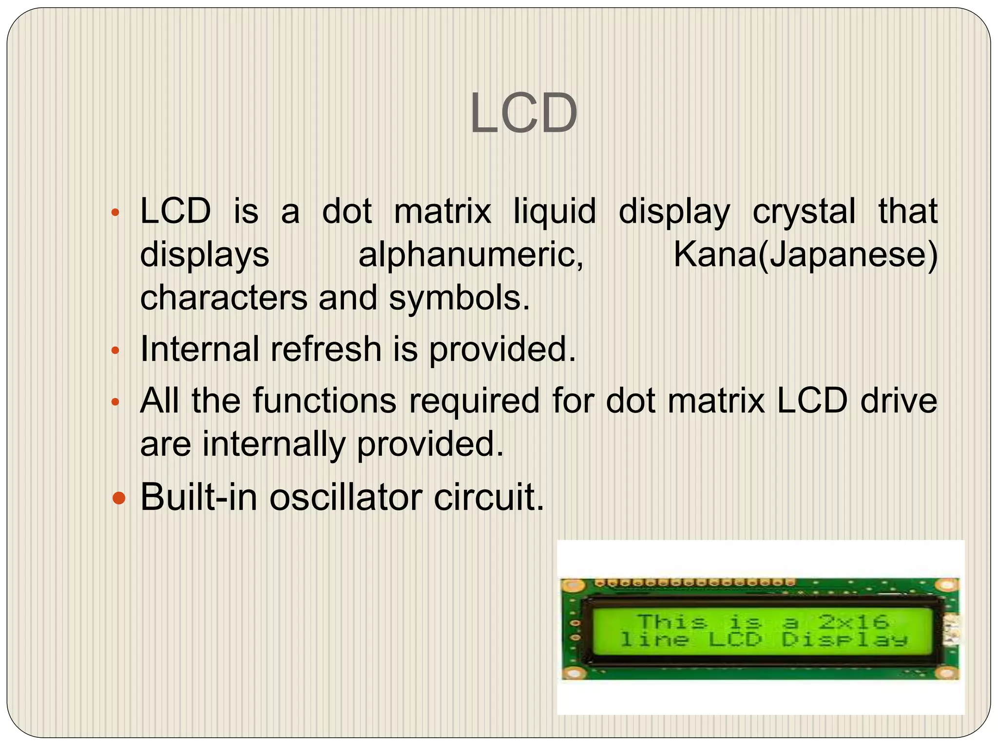 Password Based Door Locking System Pptx