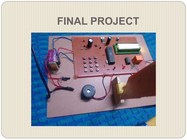 Password Based Door Locking System Pptx