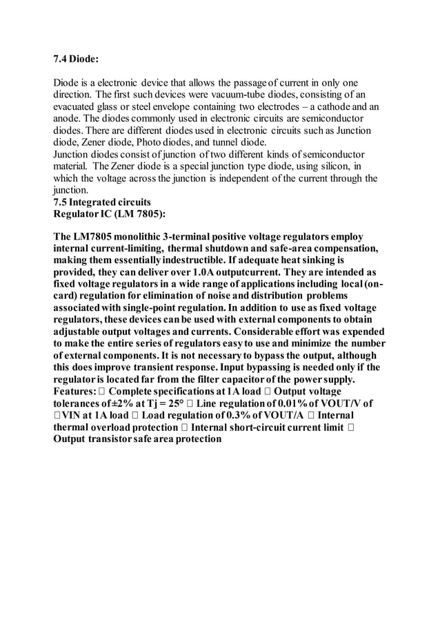 Password Based Door Lock System Using 8051 Microcontroller Final Report Docx Home Security