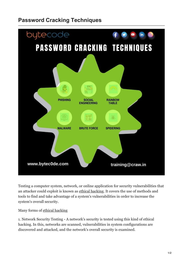 Password Cracking Techniques- Bytecode.pdf