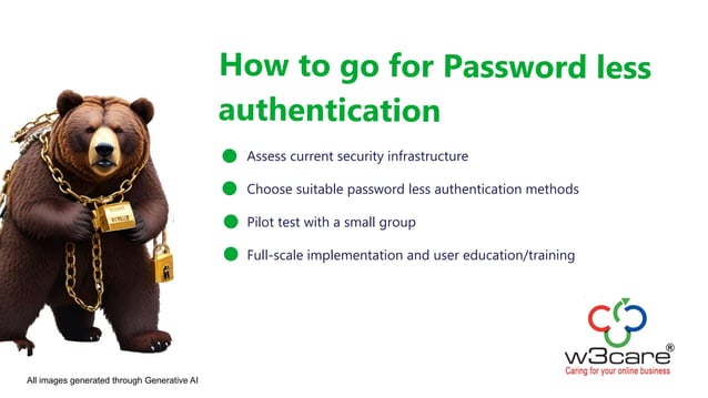 2024 Passwordless Authentication-Step by Step guide | PPT