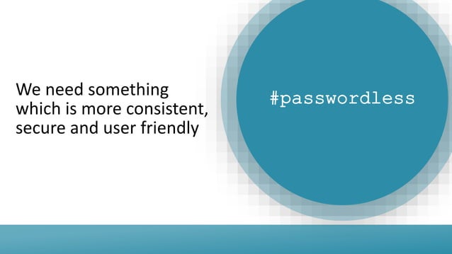 Passwordless auth | PPTX