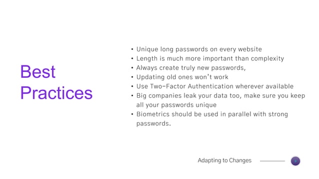 Future Of Password Less Authentication Pptx Internet Computing
